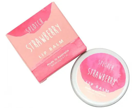 SPLOTCH Lip Balm Strawberry – The Flower Mint